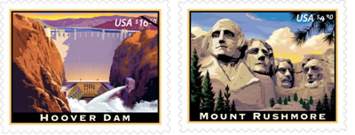 Two Historic Landmarks Featured on Stamps