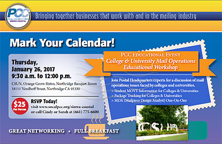 Postal customer council educational event