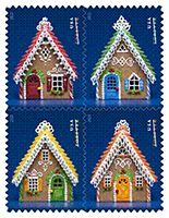 USPS To Unveil Delectable Festive Holiday Stamps