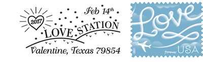 Valentine, TX Post Office Offers Special Valentine’s Day Postmark