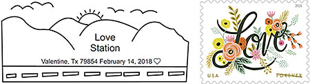 Valentine, TX Post Office offers special Valentine’s Day postmark