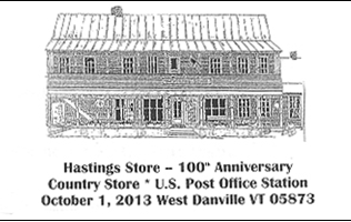 Special Postmark to Celebrate 100 Years of Country Store