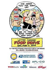 Join us for the annual Stamp Out Hunger Food Drive - California ...
