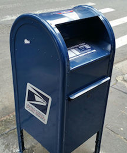USPS Secures Collection Boxes Along Pride Fest Parade Route