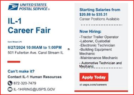 Become Part of the Most Trusted Team - Illinois newsroom - About.usps.com