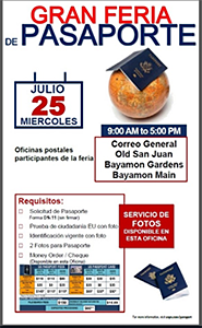 Postal Service Delivers First Class Opportunity for Passports - Puerto ...