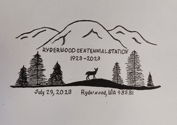 Ryderwood Centennial postmark