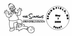 D’oh! Homer’s Got His Own Postmark!
