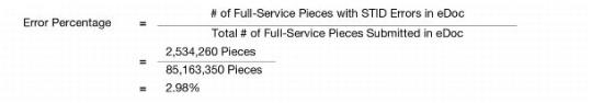 C-1.3 Assessment Calculation Example for STID Errors