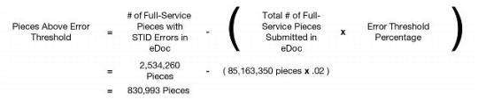 C-1.3 Assessment Calculation Example for STID Errors