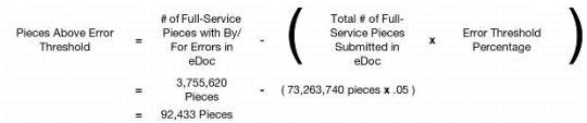 C-1.4 Assessment Calculation Example For By/For Errors